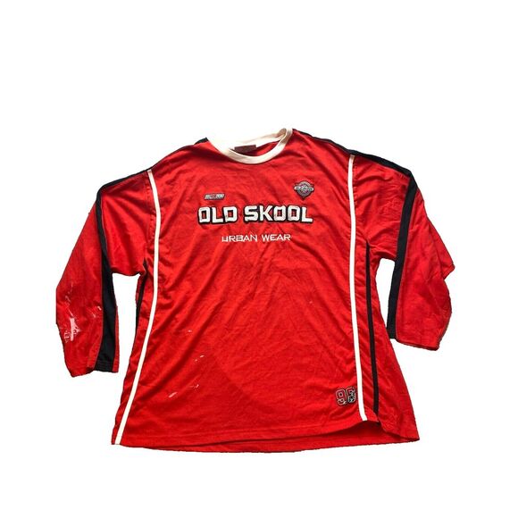 Shirts | Old Skool Shirt Adult 4x Red American Short Track Racing Race ...